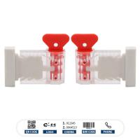 China JCMS 006 High Security Plastic Twist Meter Seal ABS+PC 2.5mm Wire for sale