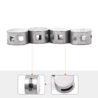 China Junchuang JCMS203 8x4mm Lead Seal for Electric Meter with 0.6mm Wire 300mm Cable for sale
