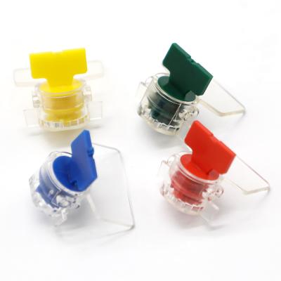 China JCMS004 Plastic Security Meter Seal Tamperproof Twist Lock 20.7mm PC ABS for sale