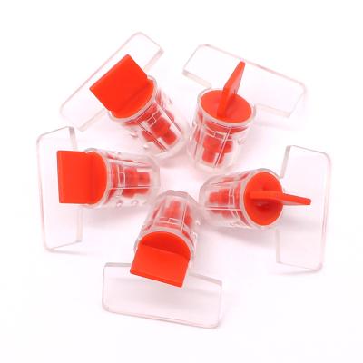 China JCMS008 Electric Meter Seal Security Wire Lead Seal Tamper Proof Water Meter Seal 0.68mm Wire for sale