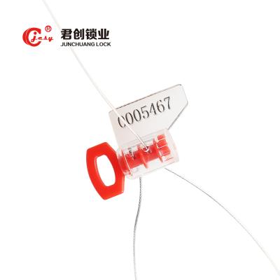 China JCMS005 Electric Meter Lead Seal Tag Adjustable Tamper-Proof Gas Meter Seal 25x21.7mm for sale