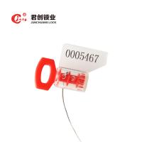 China JCMS005 Electric Meter Lead Seal Tag Adjustable Tamper-Proof Gas Meter Seal 25x21.7mm for sale