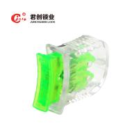 China JCMS001 Water Electric Gas Meter Seal PC+ABS 21x30.2x6.4mm Laser Marking for sale
