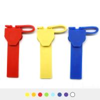 China JCMS204 Plastic Twist Electric Meter Seal Tamperproof 71x60mm PP with 0.68mm Wire for sale