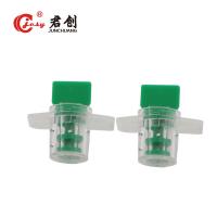 China JCMS008 Electric Meter Seal Utility Twist Wire Water Meter Seal 0.6mm 300mm Laser Print for sale