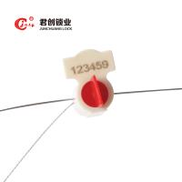 China JCMS102 ABS Electric Meter Tamper Evident Security Seal with Laser Marking 0.68mm Wire for sale