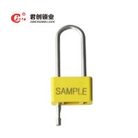 China JCPL201 Security PP Padlock Seal for Luggage with Laser Printing 38mm Wire for sale