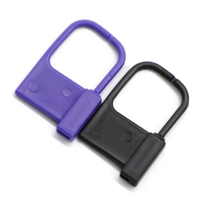 China JCPL004  Various Colors Adjustable Custom Plastic Padlock Seal for sale