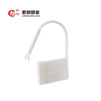 China Disposable Plastic Padlock Seal 23x41.85mm One Time Use Lock for Luggage Security for sale