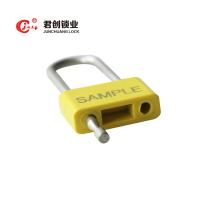 China Custom Padlock Security Seal for Cash Bag JCPL201 Plastic Body with Steel Wire 2mm for sale