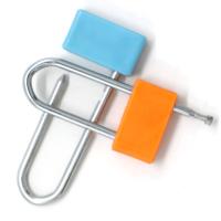 China JCPL201 Heavy Duty Padlock Seal Red ABS Iron Electric Meter Lock 32x85.8mm for sale