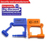 China JCPL002 Uncuttable High Security Padlock Seal PP 24.6x38.7mm Custom Color for sale