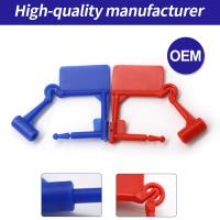 China JCPL002 Uncuttable High Security Padlock Seal PP 24.6x38.7mm Custom Color for sale