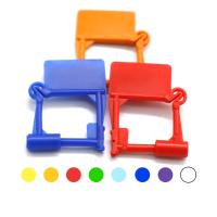 China JCPL002 Uncuttable High Security Padlock Seal PP 24.6x38.7mm Custom Color for sale