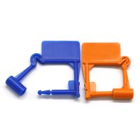 China JCPL002 Anti Tamper Plastic Padlock Seal 24.6x38.7mm PP Security Seal for sale