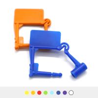 China JCPL002 Anti Tamper Plastic Padlock Seal 24.6x38.7mm PP Security Seal for sale
