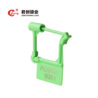 China Disposable High Security Padlock Seal with Chain PP 24.7x46.3mm Custom Logo for sale