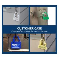 China JCPL004  cargo container plastic seal high security tamper proof container plastic padlock seal for sale