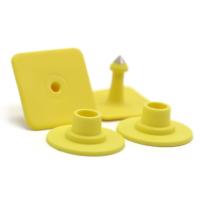China JCET030 Smart Farm Ear Tag for Cattle Livestock Serial Number Tracking 2.5g for sale
