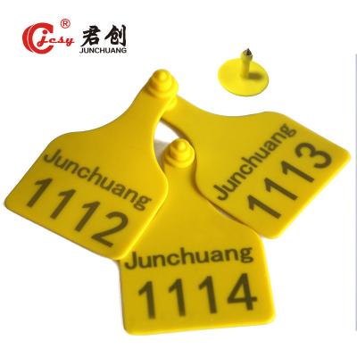 China TPU Livestock Ear Tags for Cattle Sheep Pig Blank Vet ID Tags 134.2kHz RFID Option for sale