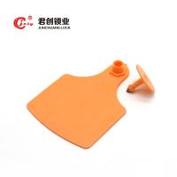 China TPU Animal Ear Tag 74x102mm Laser Marking Custom Colors for Cattle Sheep Farm Identification for sale