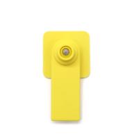 China JCET044 TPU Animal Ear Tag for Sheep Rabbit Cattle Durable Yellow Red Green Custom Laser Printing for sale