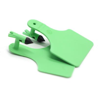 China JCET020 Livestock Animal Ear Tags Applicator for Cattle Sheep Goat TPU Durable Red Yellow Green for sale
