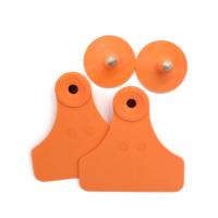 China JCET027 TPU 134.2kHz Hitag S256 RFID Animal Ear Tag for Cattle Sheep Rabbit for sale