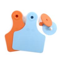 China JCET024 ICAR Certified TPU Animal Ear Tag for Pig Goat Cattle Sheep Livestock Management for sale