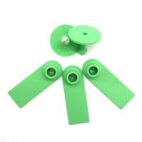 China JCET044 HDX Chip Electronic Ear Tag for Goat with Applicator Pliers 134.2kHz for sale