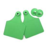 China JCET045 13.56 MHz RFID Ear Tags for Cattle Livestock Identification 100pcs for sale