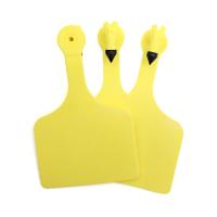 China JCET017 RFID LF 125kHz Sheep Ear Tag for Large Farm Animal Identification for sale