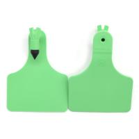 China RFID TPU Animal Livestock Electronic Ear Tag JCET020 with Serial Number for Goat Sheep for sale