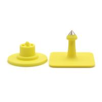 China JCET032 One Piece UHF Ear Tags for Swine Sheep Alpaca Goat Livestock 30mm for sale