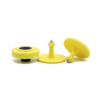 China JCET043 UHF Digital Animal Ear Tag One Piece for Sheep Alpaca Livestock ID 860-960MHz for sale