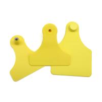 China JCET026 Small UHF Ear Tags for Sheep Ovine Alpaca One Piece 30mm Livestock Identification for sale