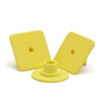 China JCET030 Smart Farm Ear Tag for Livestock Identification with Serial Number 40mm for sale