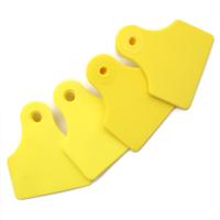 China JCET029 RFID TPU Animal Ear Tag for Sheep Goat Livestock Identification 2 Piece Set for sale