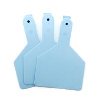 China JCET018 TPU Animal Ear Tag for Cattle Sheep Goat Livestock Identification with Serial Number for sale