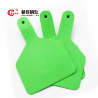 China JCET001 35mm Animal Ear Tag with Chip for Sheep Goat Livestock TPU RFID Tracking for sale