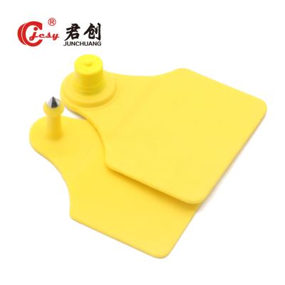 China JCET008 TPU Animal Ear Tag for Cattle Sheep Goat with Laser Numbering Custom Logo for sale