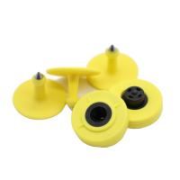 China JCET010 RFID Sheep Ear Tag with HDX Chip for Livestock Animal Management TPU Durable for sale