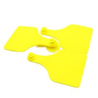 China JCET006 TPU Cattle Ear Tag for Livestock Management Laser Printing Customizable Red Yellow Green for sale