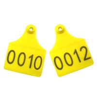 China TPU Animal Ear Tags for Cattle Sheep Goat Livestock Management Durable Custom Printing for sale
