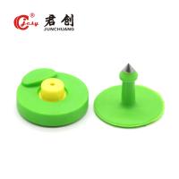 China JCET010 125kHz HF UHF NFC Animal Ear Tag for Cattle Sheep Pig Livestock Tracking TPU for sale