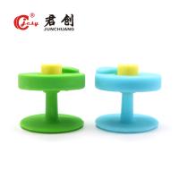 China JCET010 125kHz HF UHF NFC Animal Ear Tag for Cattle Sheep Pig Livestock Tracking TPU for sale