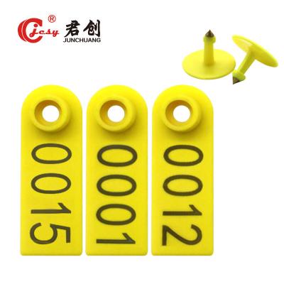 China TPU Cattle Ear Tags with UV Additive for Livestock Identification 134.2kHz RFID Option for sale