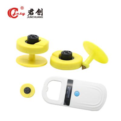 China Plastic RFID Ear Tag JCET010 for Livestock Cattle Sheep Animal 134.2kHz for sale
