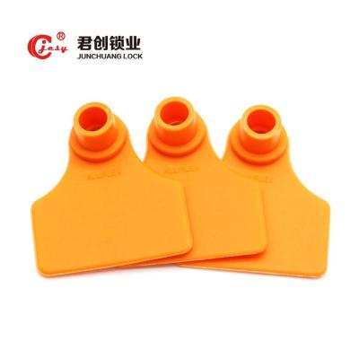 China TPU RFID Animal Ear Tag for Cattle Sheep Pig 111x76mm EM4305 Livestock Identification for sale