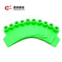 China JCET004 Livestock Ear Tag Numbered Sheep Cattle Pig Ear Tag 5 Colors TPU RFID for sale
